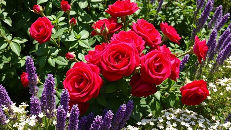 Best Companion Plants for Roses - Home Garden Glow