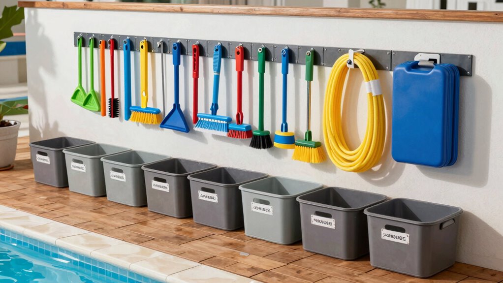 How to Keep Pool Equipment Areas More Organized - Home Garden Glow