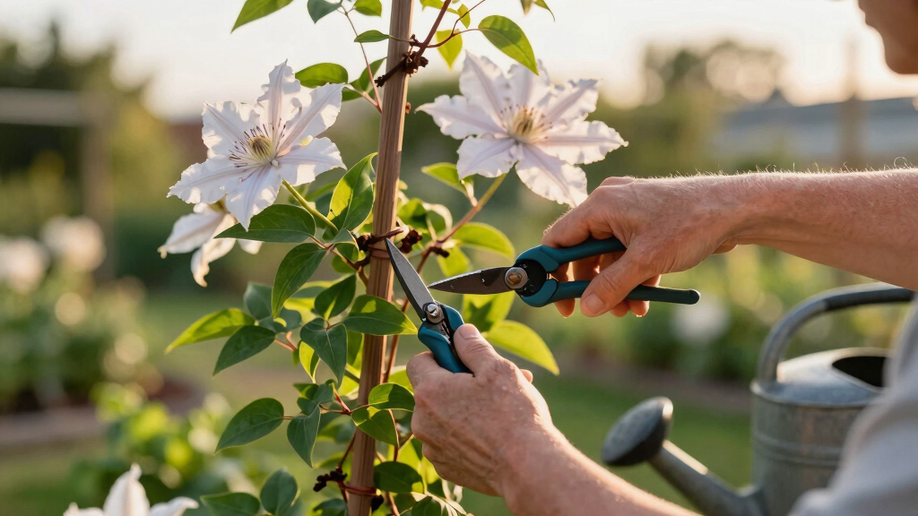 What to Do With Clematis in June for Big Blooms That Return Year After ...